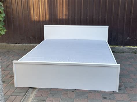 Двоспальне ліжко з матрацом 160х200 см Кровать з Європи 6 700 грн Меблі для спальні Луцьк