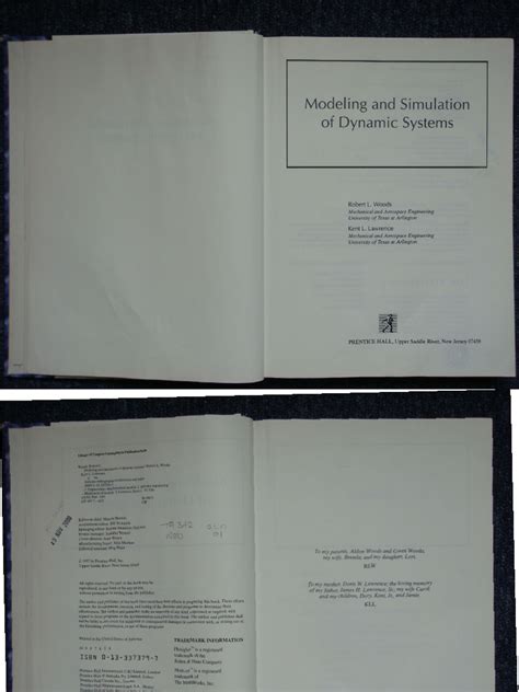 00 Ebook Modeling And Simulation Of Dynamical Systems Pdf Matrix Mathematics