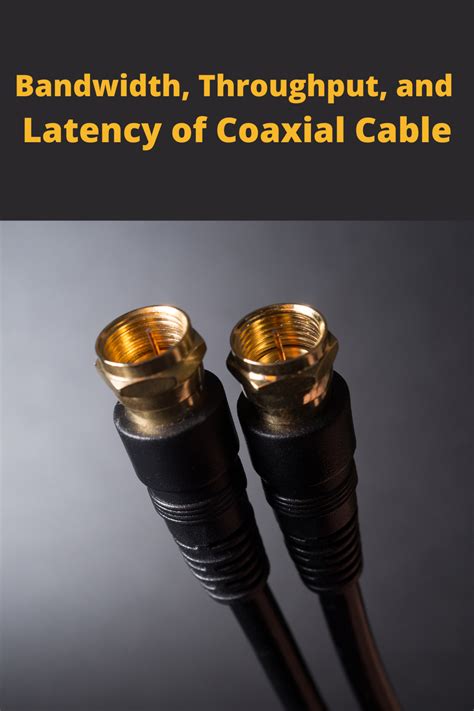 Bandwidth Throughput And Latency Of Coaxial Cable Cable Internet Power Loss Twisted Pair High