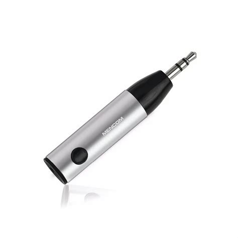 Mencom Wireless Bluetooth Receiver Mm Jack Audio Bluetooth Aux Adapter Music Receiver Car