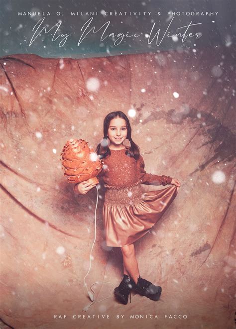 My Magic Winter Modella Manuela G Milani Creativity