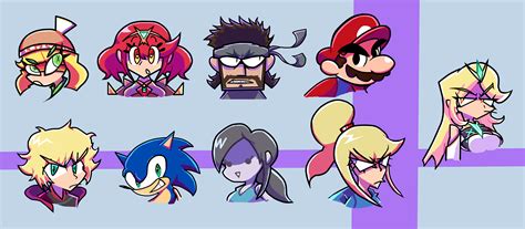 Smash Brothers And Sisters By Ellisbros On Newgrounds