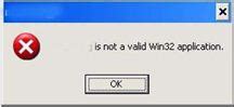 How To Fix Not A Valid Win Application Error Techyv Com