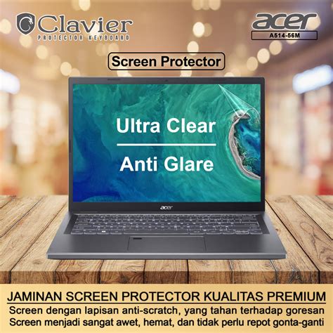 Jual Cover Keyboard Screen Protector Garskin Laptop Anti Gores Acer Aspire 5 A514 56M 73MR 78X0