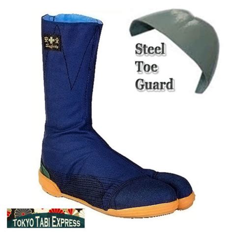 Japanese Split Toe Unisex Navy Tabi Shoes Jis S Toe Guard Safety