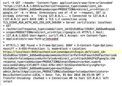 Wso2 Authorisation Code Grant Redirecting To Authenticationendpoint Stack Overflow