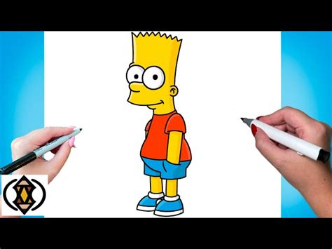 How To Draw Bart Simpson The Simpsons Art Tutorial Amazing Drawing