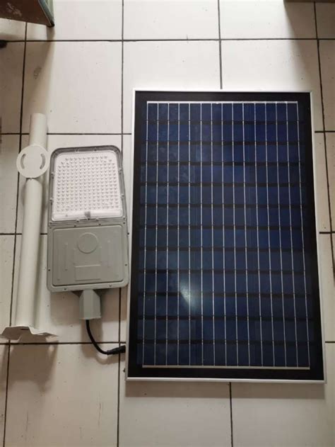Promo Lampu Jalan Solar Cell Watt W Lampu Jalan Solar Watt W Diskon Di Seller