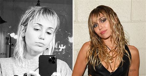 Miley Cyrus Long Hair Bangs