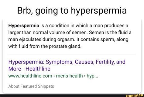 Hyperspermia Memes Best Collection Of Funny Hyperspermia Pictures On