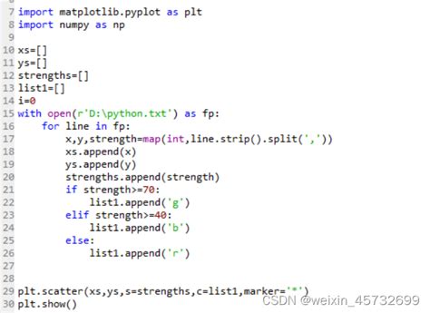 Python绘制曲线、散点图python生成曲线散点坐标 Csdn博客