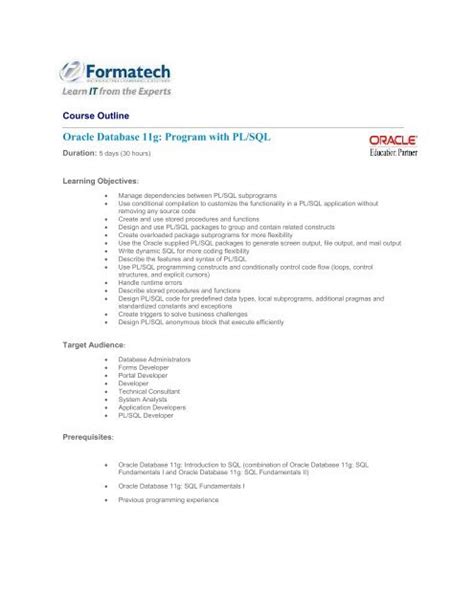 Oracle 11g Sql