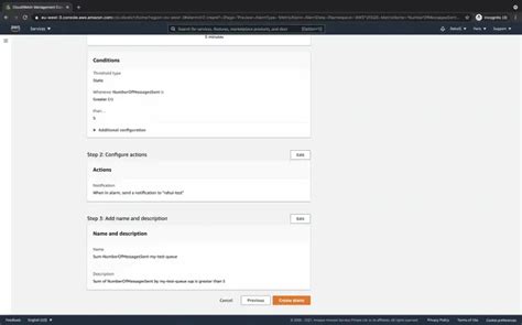 How To Create Cloudwatch Alarms For An Sqs Queue On Aws