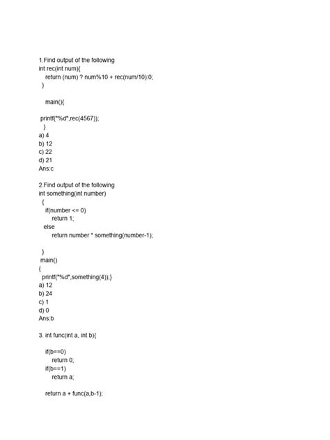 Psuedocodes Mcqs Pdf Pointer Computer Programming Integer