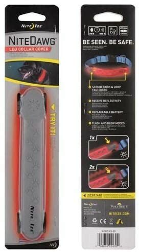Nite Ize Nite Dawg Led Collar Cover Grey