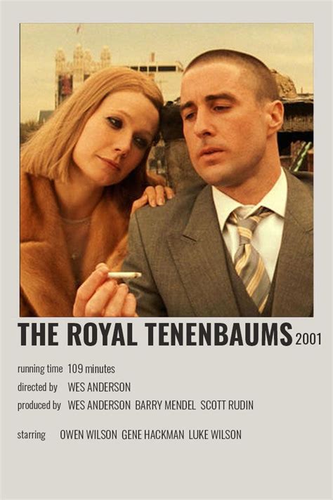 The Royal Tenenbaums Movie Poster