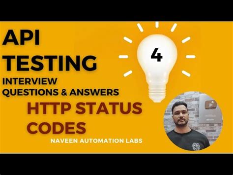 Part Important Status Codes API Testing Interview Questions Answers YouTube