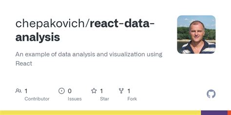 Github Chepakovichreact Data Analysis An Example Of Data Analysis And Visualization Using React