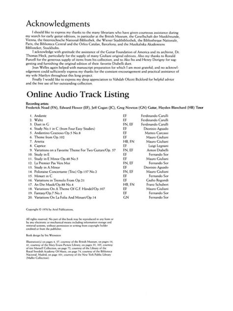 The Classical Guitar Frederick Noad Peças Eruditas Arranjadas Por Frederick Noad Para Violão