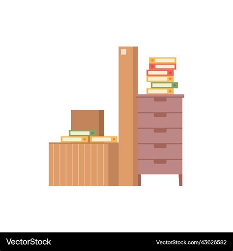 Relocation Cardboard Boxes With Things Royalty Free Vector