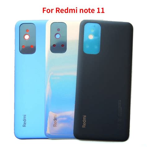 Original For Xiaomi Redmi Note G Note S Battery Cover Back Tg Rear Door
