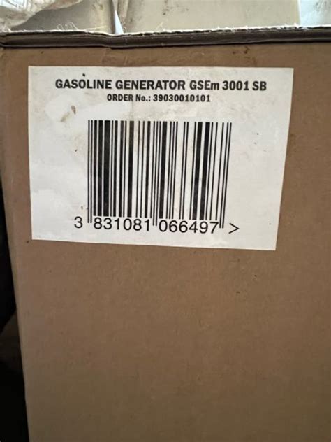 Bezinski Agregat Gsem 3001sb Rem Mont