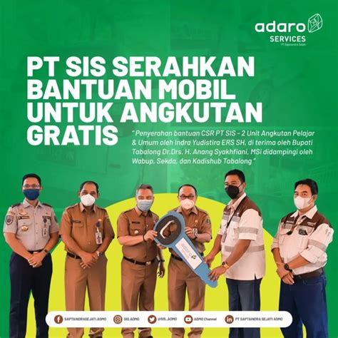 Tabalong Tanjungtabalong Csr Sisadmo Saptaindrasejati Adaro
