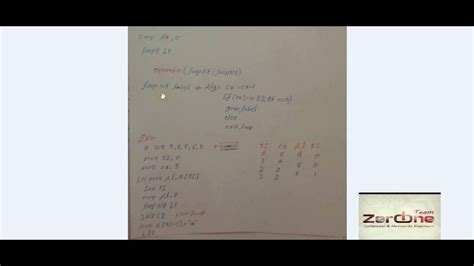 Assembly Loop Instruction And Stack Youtube
