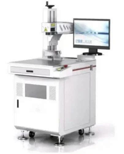 Co2 Fiber Lesar Metal Marking Machine For Industrial 6000 Mms At