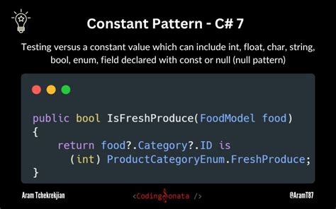 c 7 constant pattern for patterns matching aram tchekrekjian posted