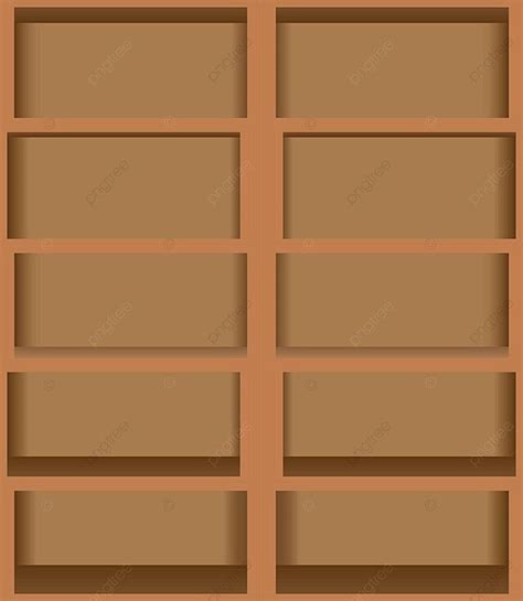 bookshelves two panels editable empty box vector editable empty box