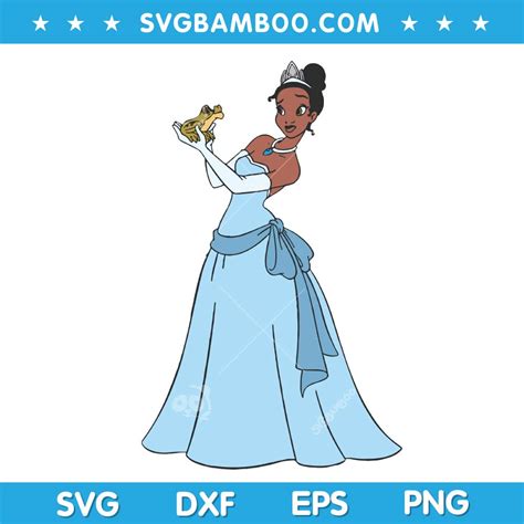 Princess Tiana Svg Disney Princess Tiana Svg