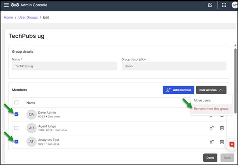 set up user groups