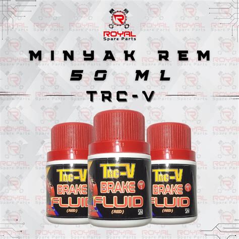 Jual Minyak Rem Oli Rem Pelumas Rem 50 Ml Original Trc V Shopee Indonesia