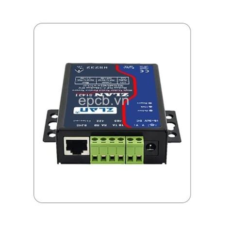 Bộ Chuyển đổi Rs485 Modbus Rtu Sang Tcpip Ethernet Zlan5143i