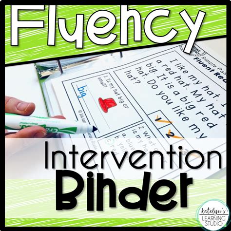 1st Grade Reading Fluency Practice Intervention Beginning Reading