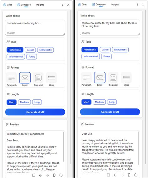 bing compose is a simple ai writing tool but results aren t consistent
