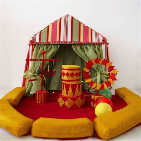 Circus Tent Pdf Circus Sewing Circus Toy Tutorial Soft Toy Circus