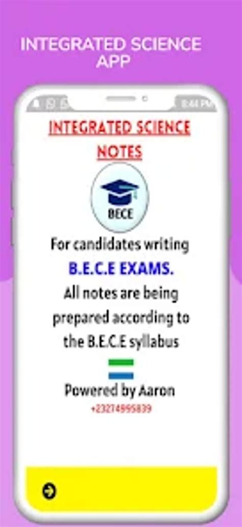 Integrated Science Notes For Android Download