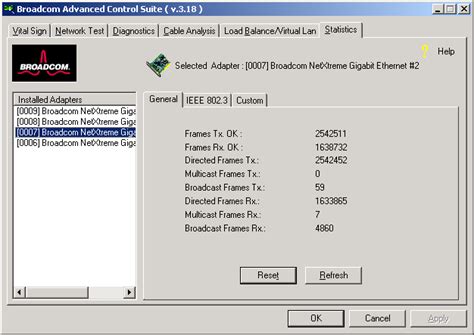 Broadcom Advanced Control Suite Broadcom Gigabit Ethernet Adapter User S Guide