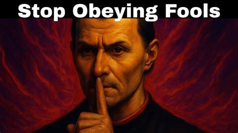 "Why Dumb People Rise to Power – Machiavelli Warned Us" - YouTube