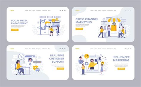 Customer Interaction In Marketing Concept Flat Illustration 46909914