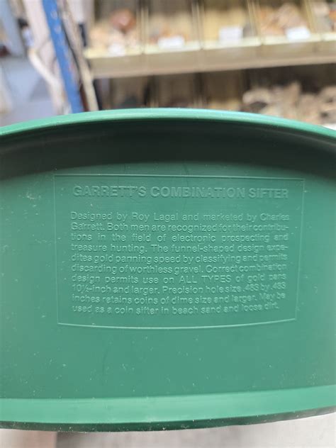Garrett 12 Mesh Classifier Kelowna Rocks And Gems