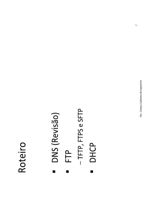 12 1 Dns Dhcp E Ftp Pdf