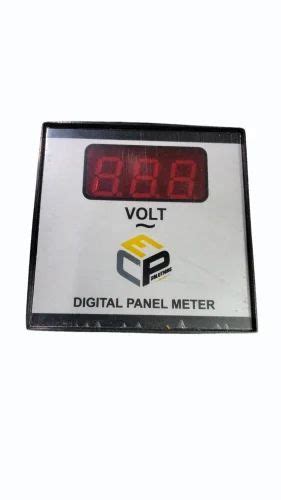 7 Segment 415v Digital Volt Meter For Control Panel Indication At