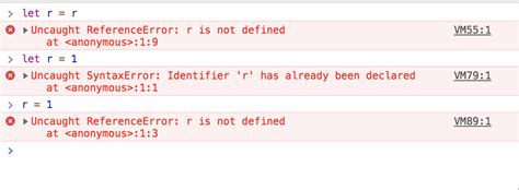 Repl Variable Declaration And Reference Errors · Issue 22181 · Nodejs