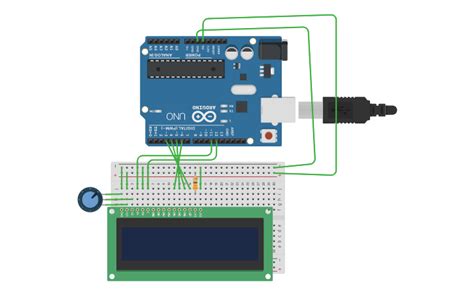 Circuit Design Lcd Tinkercad