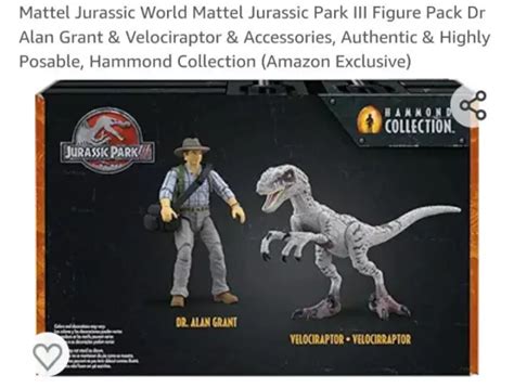 Jurassic World Jurassic Park Iii Figure Pack Dr Alan Grant