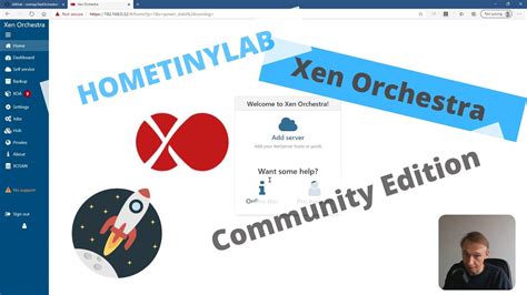 How To Install Xen Orchestra Community Edition Xoace Youtube