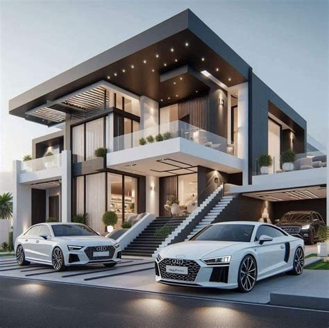 Pin By المعمارية للآعمال الهندسية وال On Arch House Designs Exterior